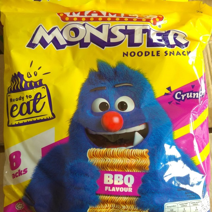Jual mamee monster noodle snack - Rasa Barbeque - Kota Tangerang ...