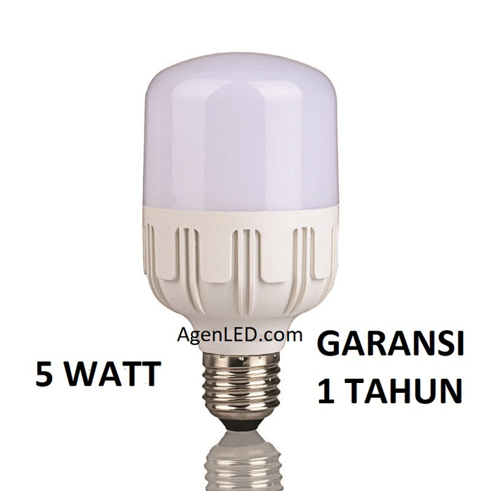 Jual Lampu LED 5W Bohlam 5 w watt Putih Bulb jumbo 3 4 5 6 8 - Jakarta ...