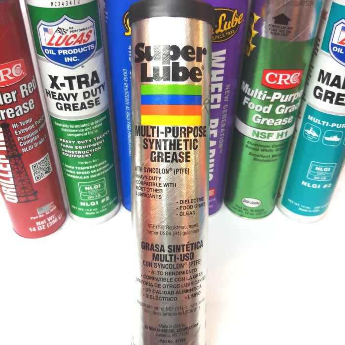 Jual SUPERLUBE FOOD GRADE SYNTHETIC GREASE WITH PTFE TEFLON - Jakarta ...