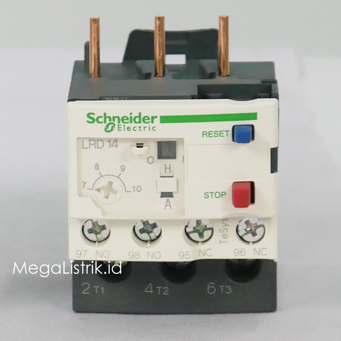 Jual Schneider Thermal Overload Relay TeSys D LRD14 / LRD-14 ( 7-10A ...