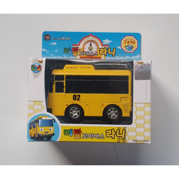 Promo TAYO THE LITTLE BUS TYX-215008 LANI MINI METAL CAR -PULLBACK ...