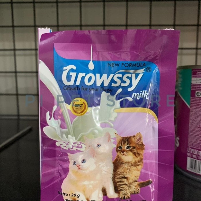 Jual Susu Kucing GROWSSY Cat Milk TERMURAH 1 BOX ISI 11 Pcs - Kota ...