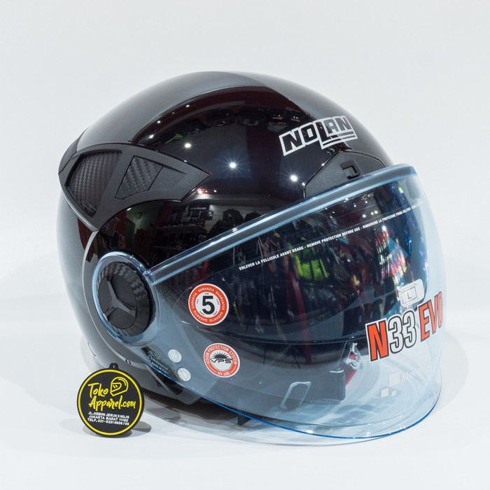 Jual HELM NOLAN N33 EVO CLASSIC - BLACK GLOSSY - Jakarta Barat ...