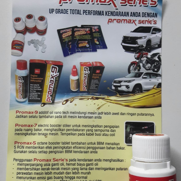 Jual PROMAX-5 ( Octane Booster Tablet ) - Kab. Bogor - agung abimanyu ...
