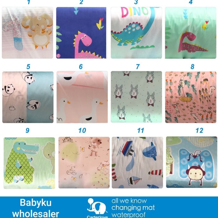 Jual perlak bayi kain waterproof mothercare / alas ompol bayi - Kab ...