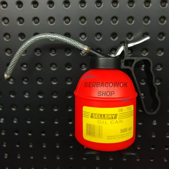 Jual Olican Oliken Plastik Warna Oilcan Semprotan Oli 500 CC Sellery ...