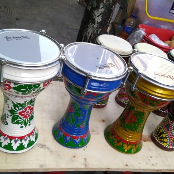 Jual dumbuk mini tumbuk pinggang batik 6inch mainan anak - Jakarta ...