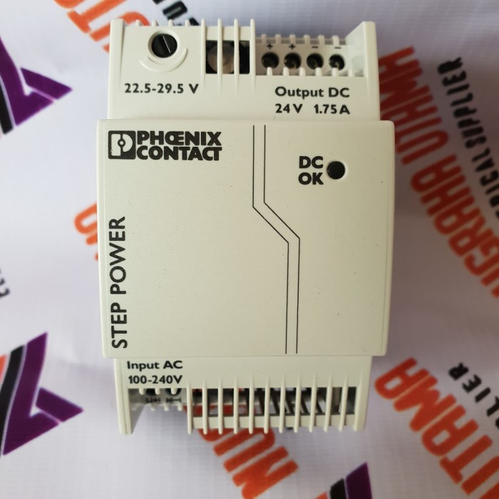 Jual Power supply Phoenix Contact Step-PS/1AC/24DC/1.75 - Kota Depok ...
