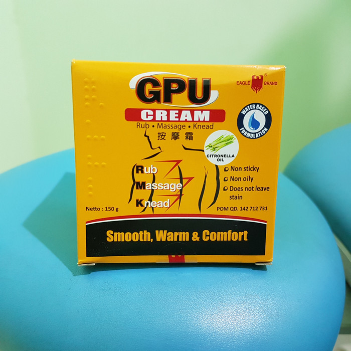 Jual GPU Krim / Cream 150g 150 gram (Gosok Pijat Urut) - Kab. Tangerang ...