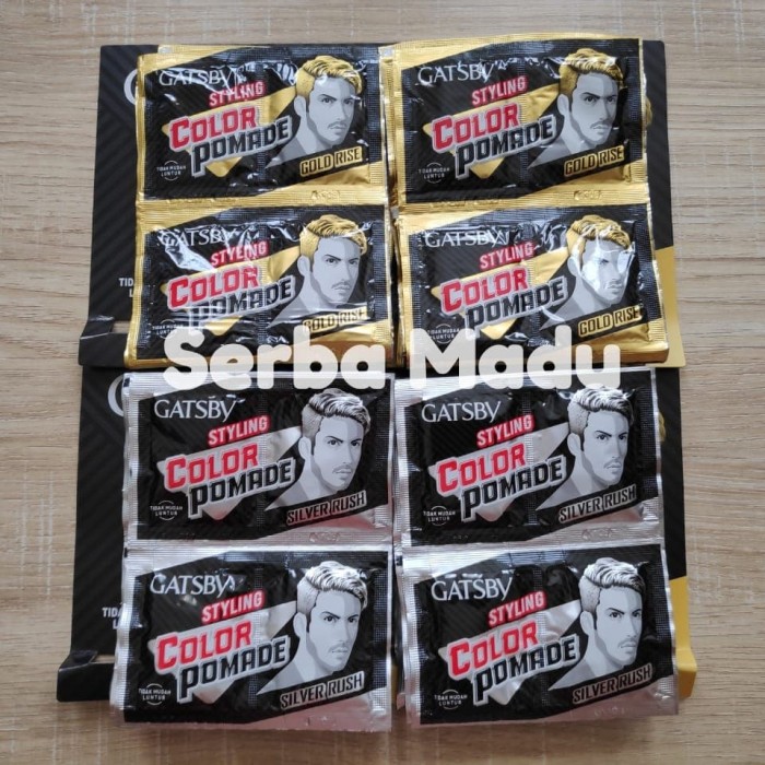 Jual Gatsby Styling Color Pomade Sachet - Jakarta Utara - Serba Madu ...