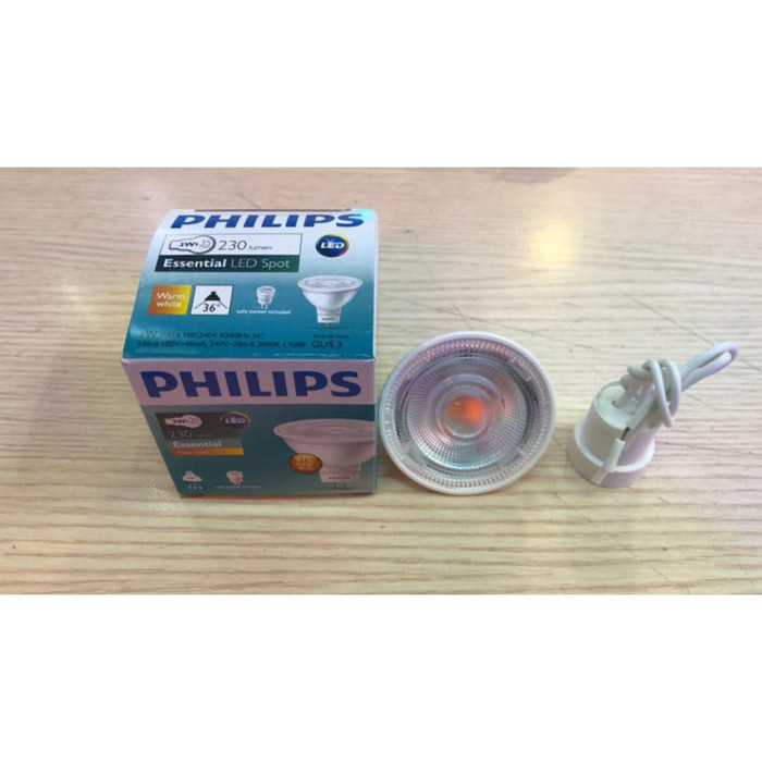 Jual PHILIPS Essential LED MR16 4.5W 36D 100-240V - Jakarta Barat - SCM ...