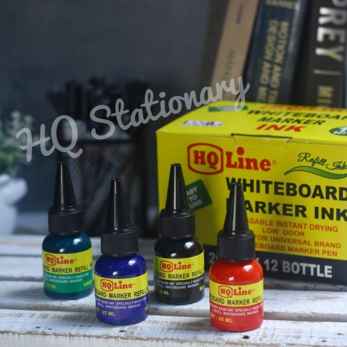 Jual Tinta Spidol Whiteboard 25 ML - warna warni - Hitam - Kota Bandung ...