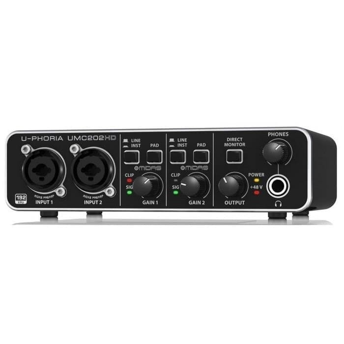 Jual Behringer UMC202HD UMC202 HD UMC202 UMC202 USB Interface Soundcard ...