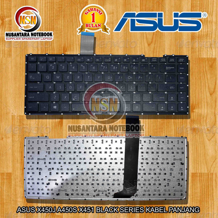 Jual Keyboard Asus X450 X452 Kabel Socket Panjang for Laptop X450LA ...