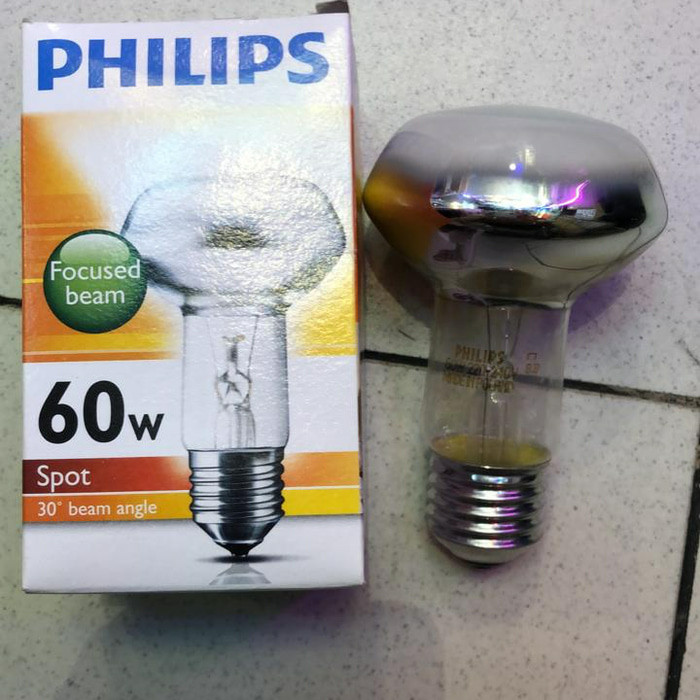 Jual Philips SPOTONE 60W E27 220-240V NR63 30D FR 1CT - Jakarta Barat - SCM Lighting | Tokopedia