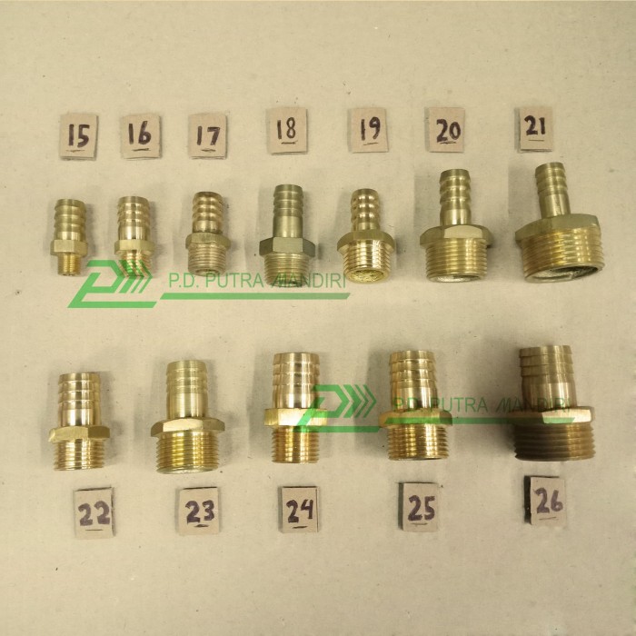 Jual Nepel Selang 1/2 x M1/8 - Kuningan / Hose Nipple - Jakarta Barat ...