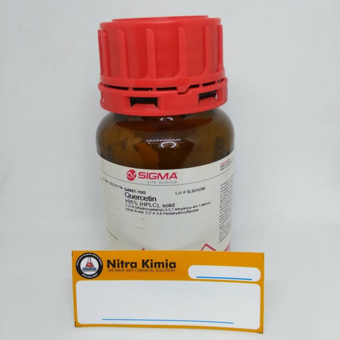 Jual Quercetine Sigma/Quercetin/Quersetine/Quersetin/Kuercetine ...