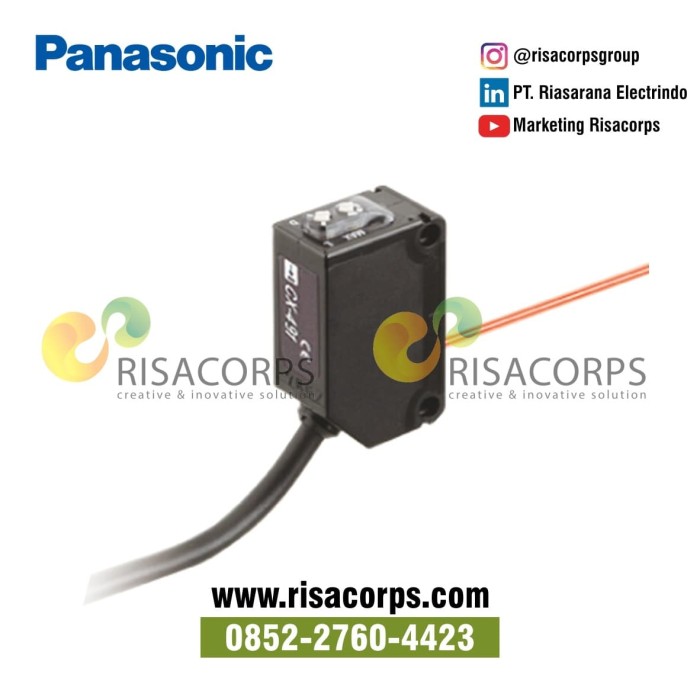Jual PANASONIC Compact Photoelectric Sensor CX-491 - Jakarta Barat ...