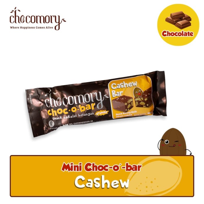 Jual Chocomory Mini Choco Bar Cashew Bar 45 Gr x 1 Pc - Kota Bogor ...