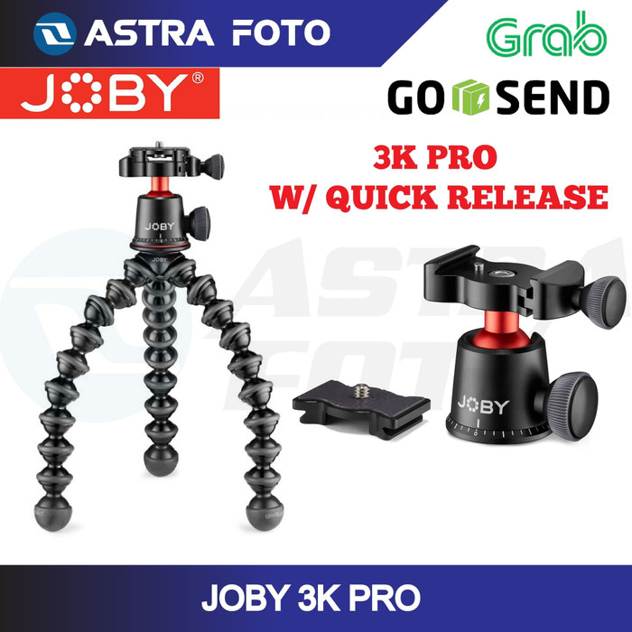 Jual JOBY 3K PRO KIT GORILLA POD WITH QUICK RELEASE - Jakarta Utara ...