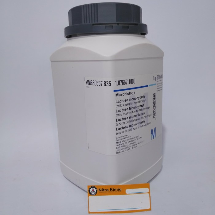 Jual Lactose Monohydrate/Lactose Merck/Lactose/Laktose/Lactosa/Laktosa ...