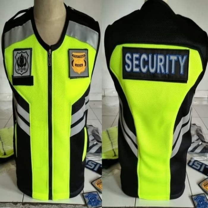 Jual rompi satpam rompi doblemes rompi security rompi polisi rompi ...