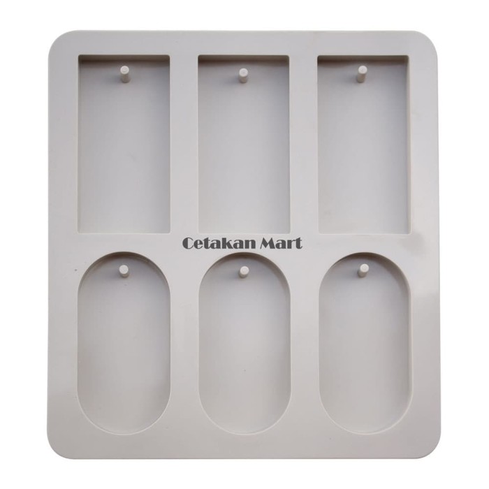 Jual Cetakan Lilin Wax Box Oval 6 cav Silikon - Kab. Bogor ...