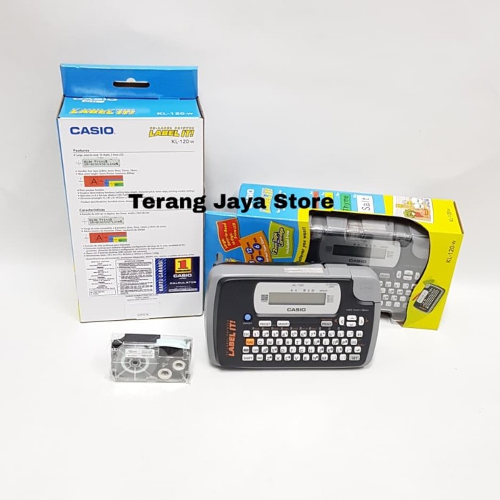 Jual Casio Label Printer KL-120 Label It KL 120 Printer Label Casio KL120 - Jakarta Pusat ...