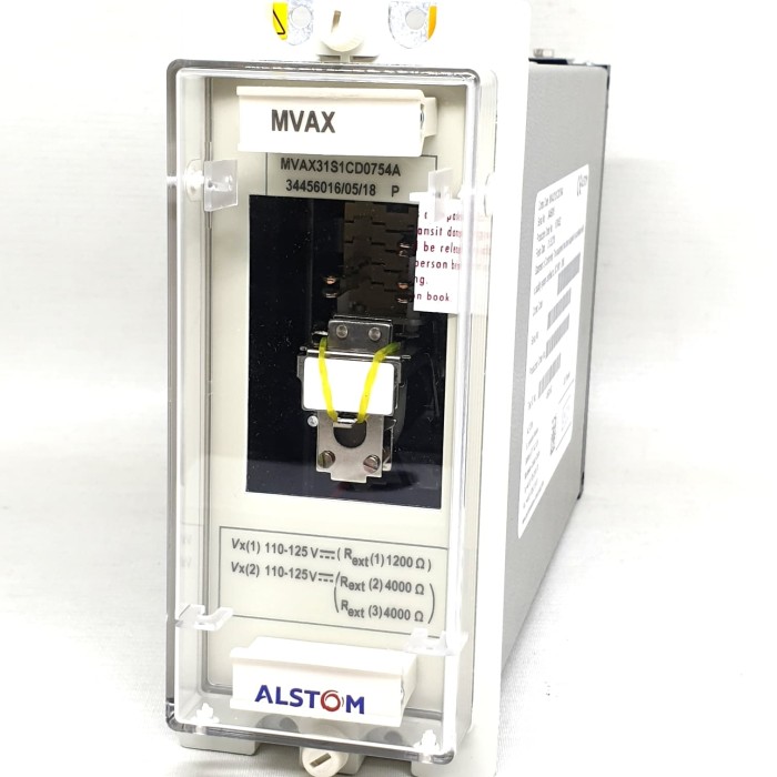 Jual ALSTOM MVAX31S1CD0754A Trip Circuit Supervision Relay - Kota Depok ...