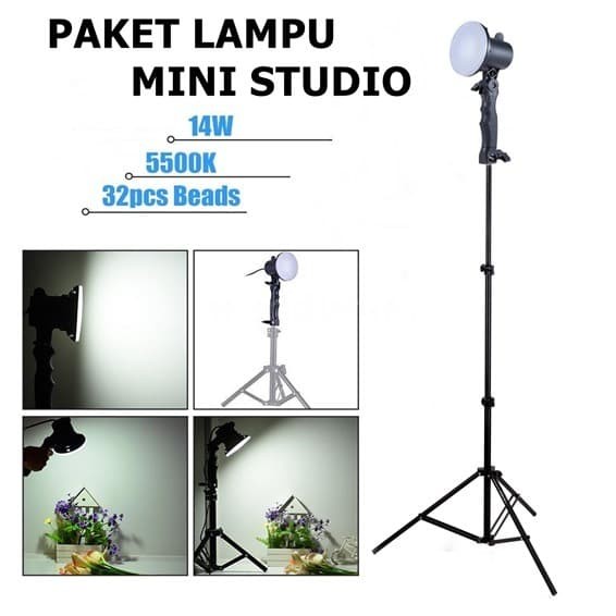 Jual Paket Lampu Studio Light LED 32 Lightstand - Jakarta Barat ...
