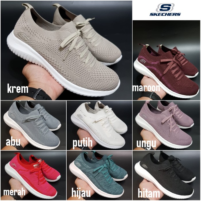 Jual Sepatu Wanita Skechers/ Skecher/ Sketchers/ Sketcher Ultra Flex ...