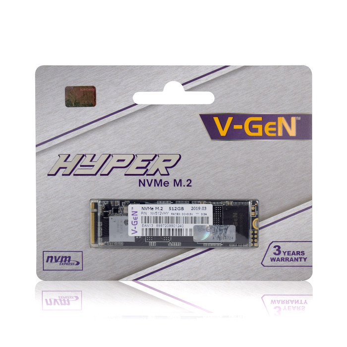 Jual V-Gen SSD Hyper M.2 Pcie Gen3 Nvme 2280 512GB - VGen M2 512 GB ...