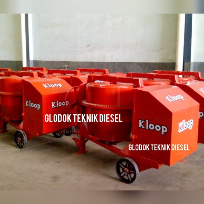 Jual MESIN MOLEN 500 LITER + DIESEL 8 PK MOLEN SEMEN BETON TERBAIK ...