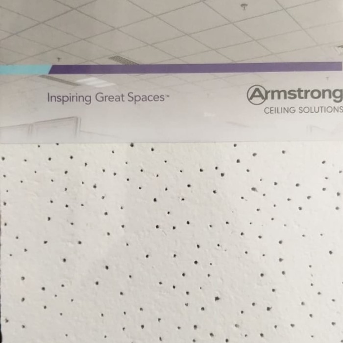Jual Plafon Akustik gyptile Armstrong Classic Lite 60x120cm - Kota ...