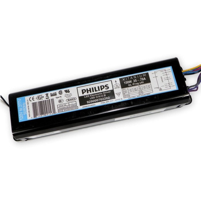 Jual PHILIPS XITANIUM 150W LED Driver 120V-277V GL Prog sXt Electronic LED - Jakarta Barat ...