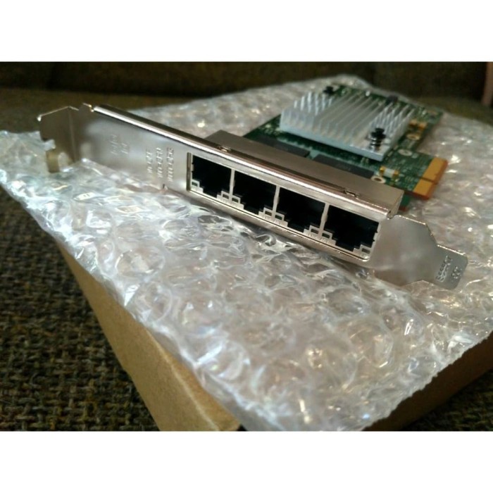 Jual Intel Ethernet Server Adapter 4x Port Gigabit LAN I350-T4V2 PCI-E ...