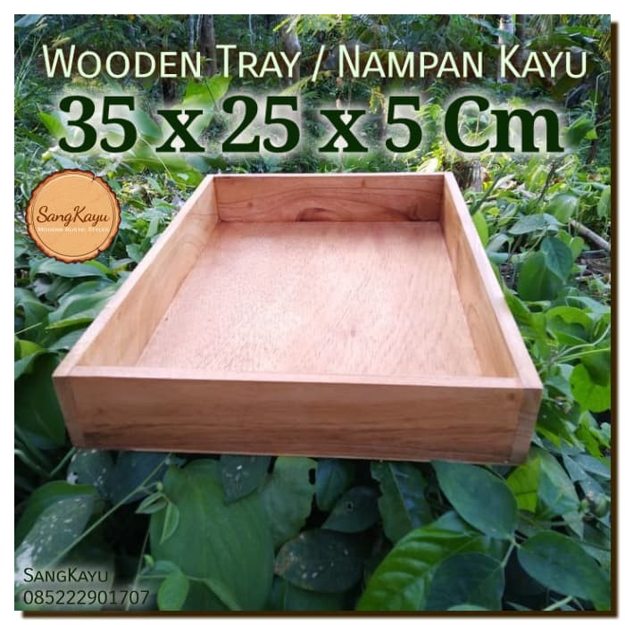 Jual Nampan kotak seserahan kayu tempat penyimpanan storage box rak ...