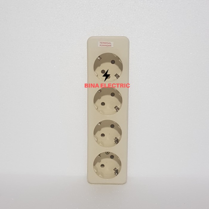 Jual StopKontak Arde Uticon 4 Lobang ST-148 / Stop Kontak 4 Lobang ...