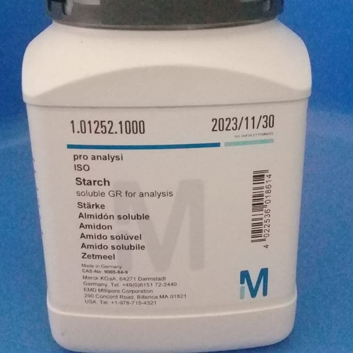 Jual Amylum/Starch Soluble Merck/Amilum - Kab. Bantul - muda berkah ...