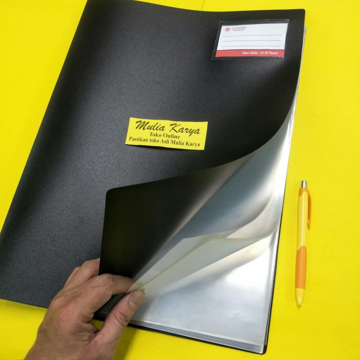 Jual Clear Holder A3 40 lembar / Document Keeper A3 40 / Map Album A3 ...