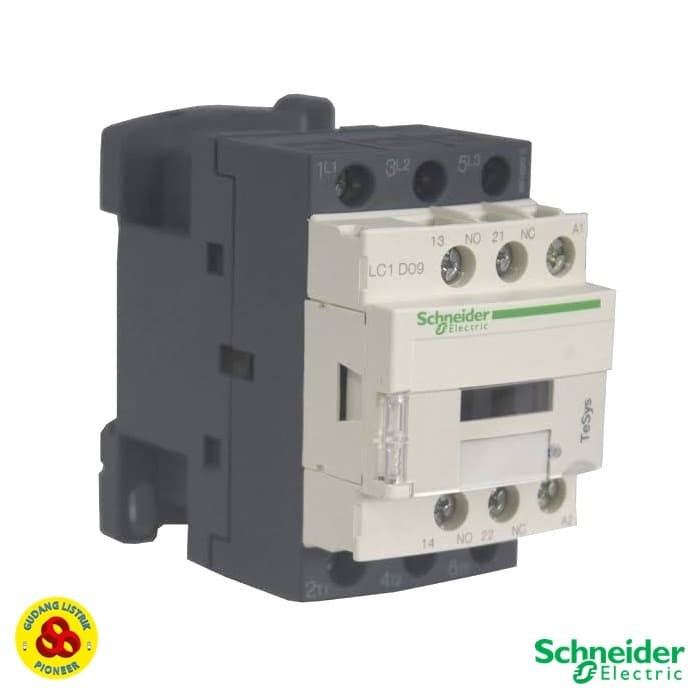 Jual SCHNEIDER KONTACTOR / CONTACTOR 3P 25A 220V LC1D09M7 - Jakarta ...
