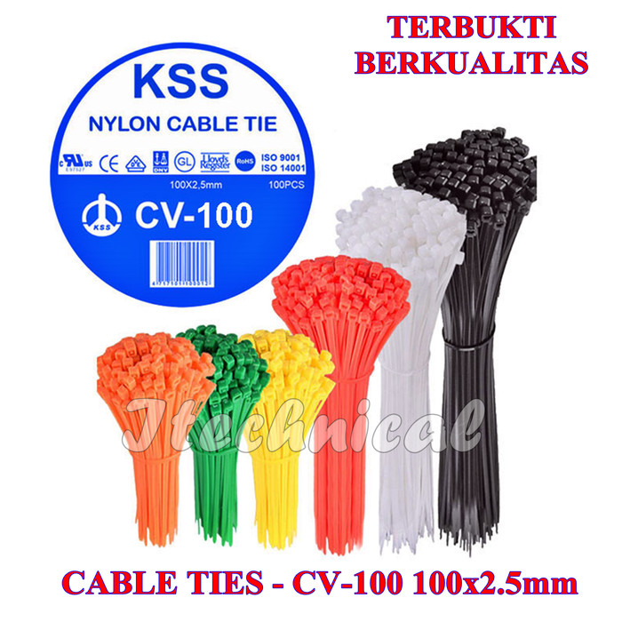 Jual KABEL TIES /KABEL TIS /CABEL TIES /CABLE TIS CV 100 X 2,5 mm KSS ...