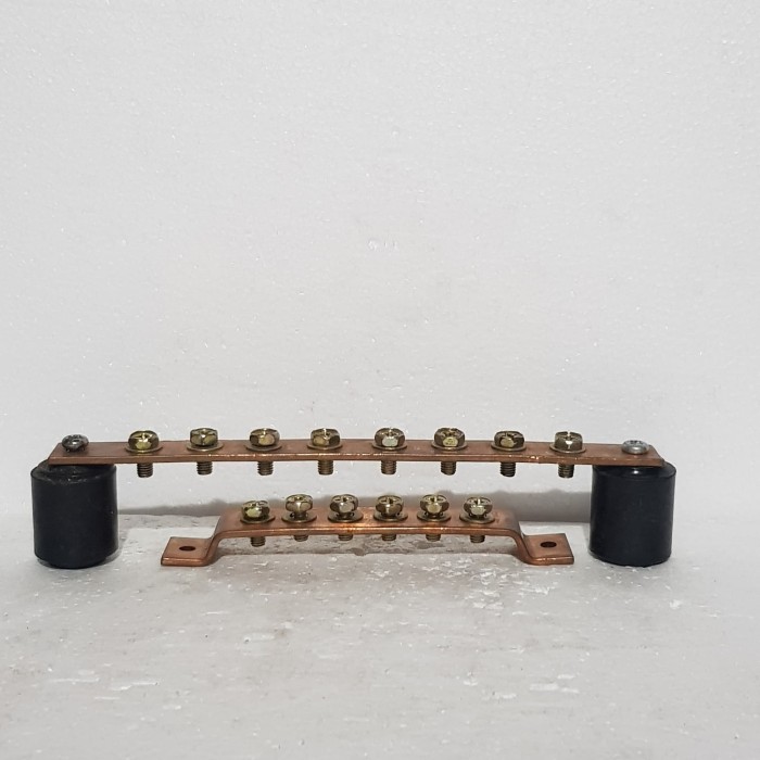Jual Busbar Nol Arde Tembaga Tebal / Busbar Nol + Arde Tebal Tembaga ...