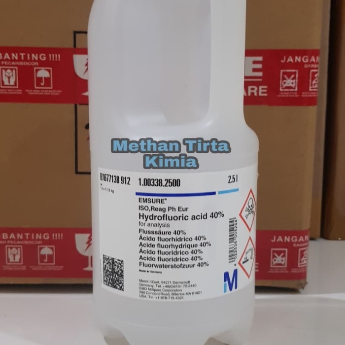 Jual HF 40% || Hydrofluric Acid 40% Merck - Jakarta Timur - Methan ...