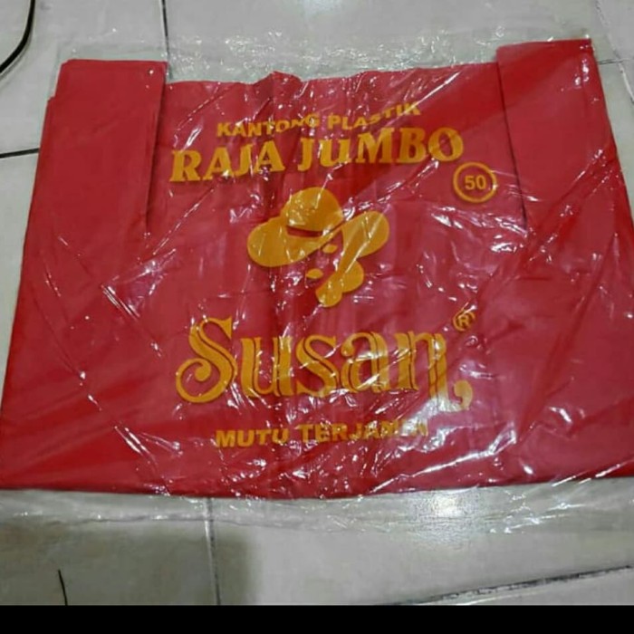 Jual HD Jumbo uk 50 ¦plastik jumbo merah¦kantong plastik - Jakarta ...