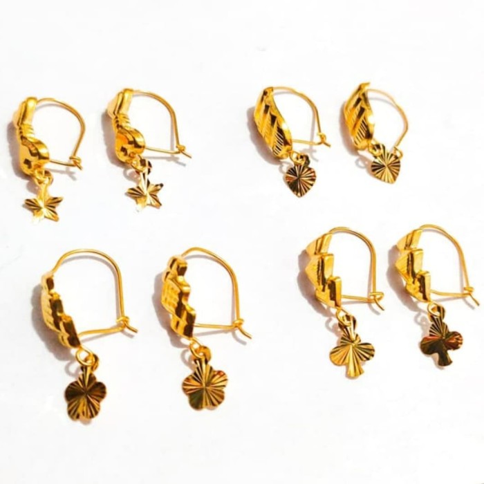 Jual Anting Emas asli model hook hati - Kota Makassar - Toko Emas ...