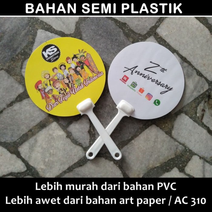 Jual Kipas Souvenir Custom Bulat (kipas promosi) - Kab. Tegal ...