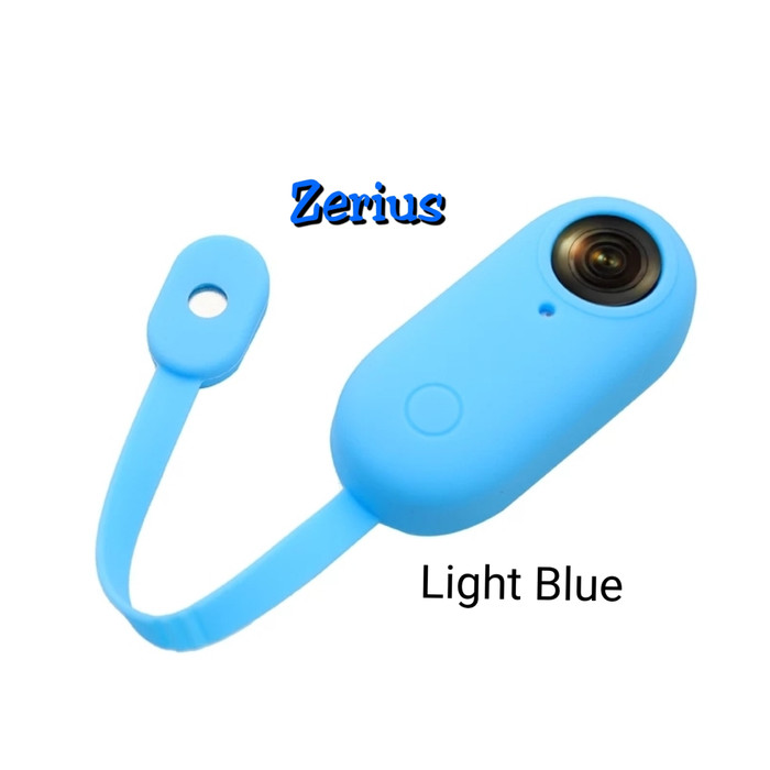 Jual Insta 360 / Insta360 GO Silicone Cover with Magnet - Light Blue ...