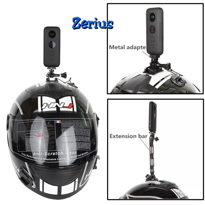 Jual Insta 360 / Insta360 Helmet Mount, Mounting Helm - Kota Bekasi ...