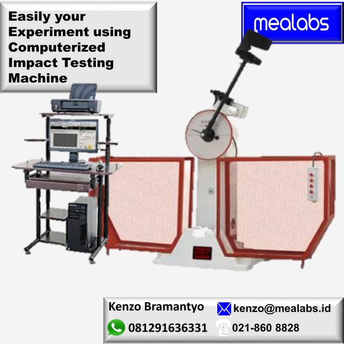 Jual Beli Mesin Alat Uji Tes Impak Impact Impek Charpy Izod Tipe Otomatis Jakarta Timur 